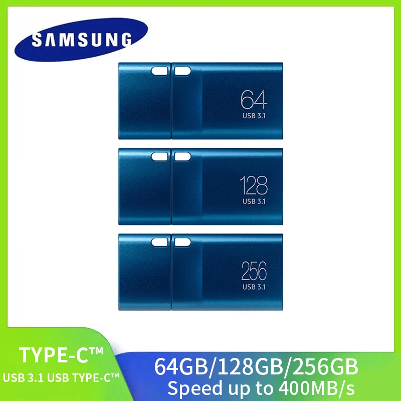 SAMSUNG Type-C USB Flash Drive 256G 128G 64GB Pen Drive USB 3.1 Type C ...