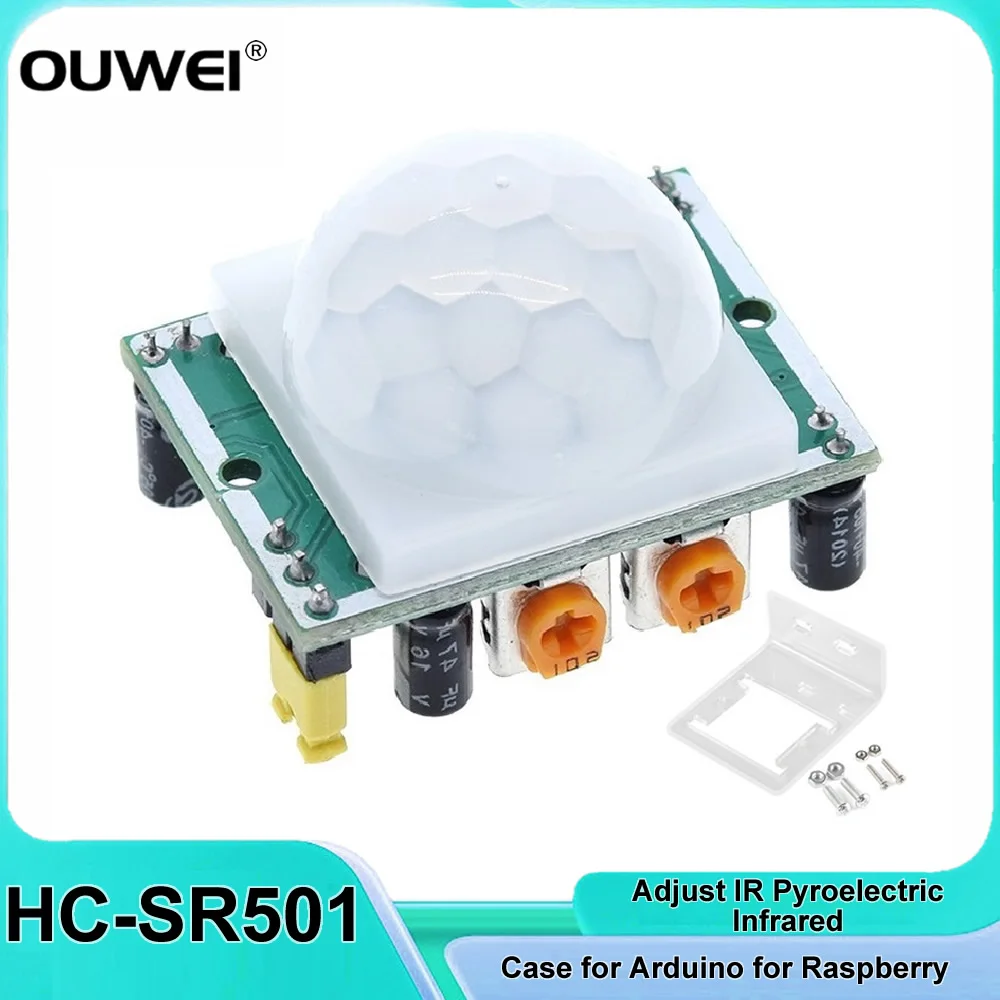 HC-SR501-Adjust-IR-Pyroelectric-Infrared-PIR-Human-Infrared-Motion ...