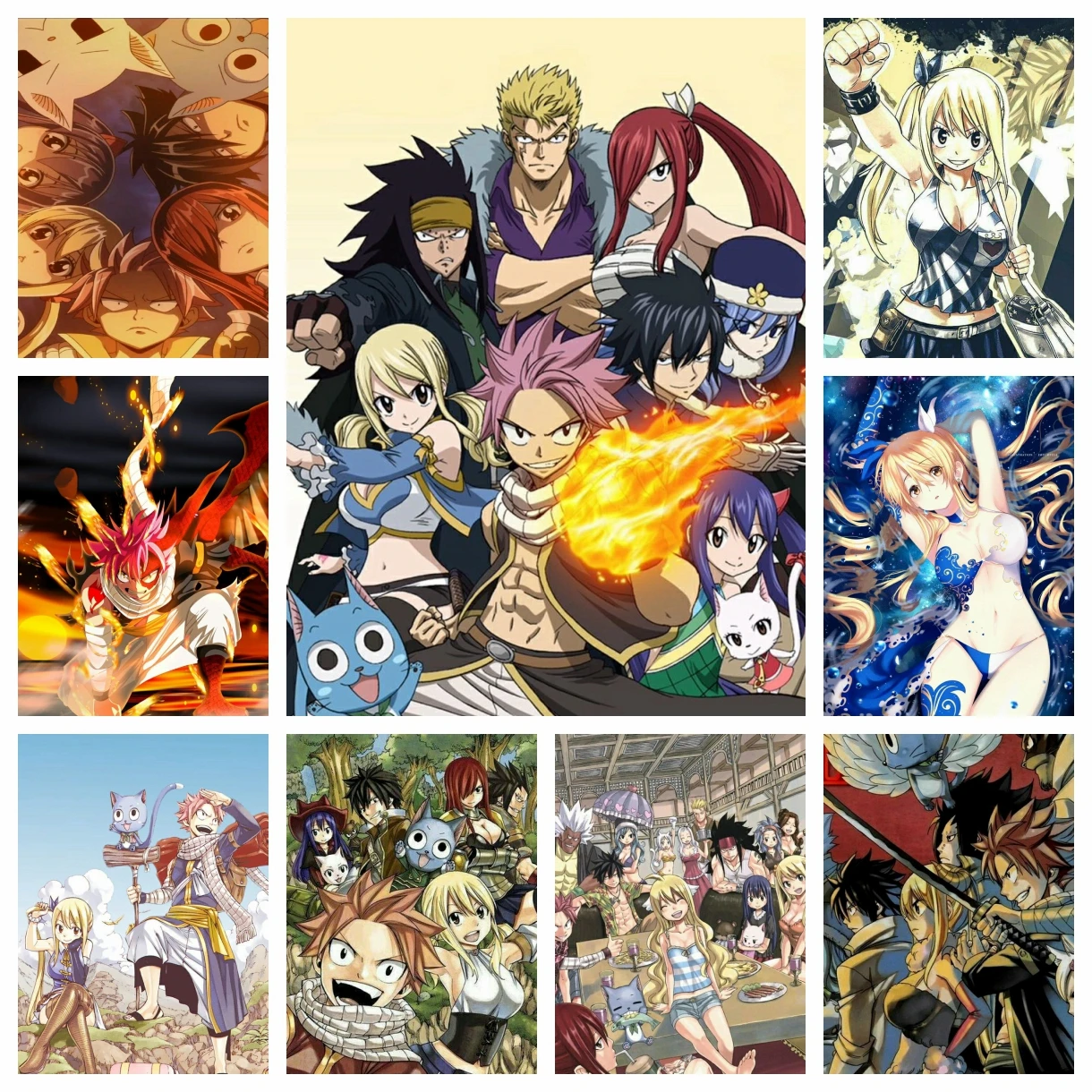 Japanese-Anime-Fairy-Tail-5D-DIY-Diamond-Painting-Cross-Stitch-Cartoon ...