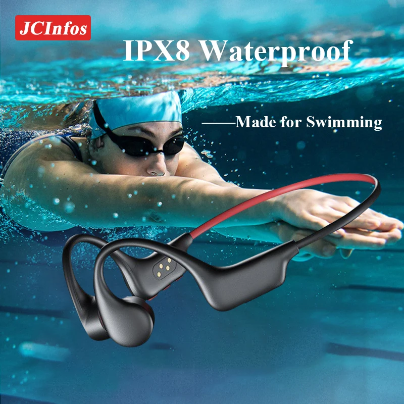 Bone-Conduction-Wireless-Headphones-IPX8-Waterproof-Swim-Sports ...