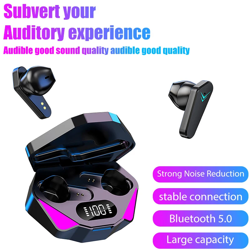 X15 fones de ouvido sem fio e7s bluetooth fone de ouvido a6s esportes ...