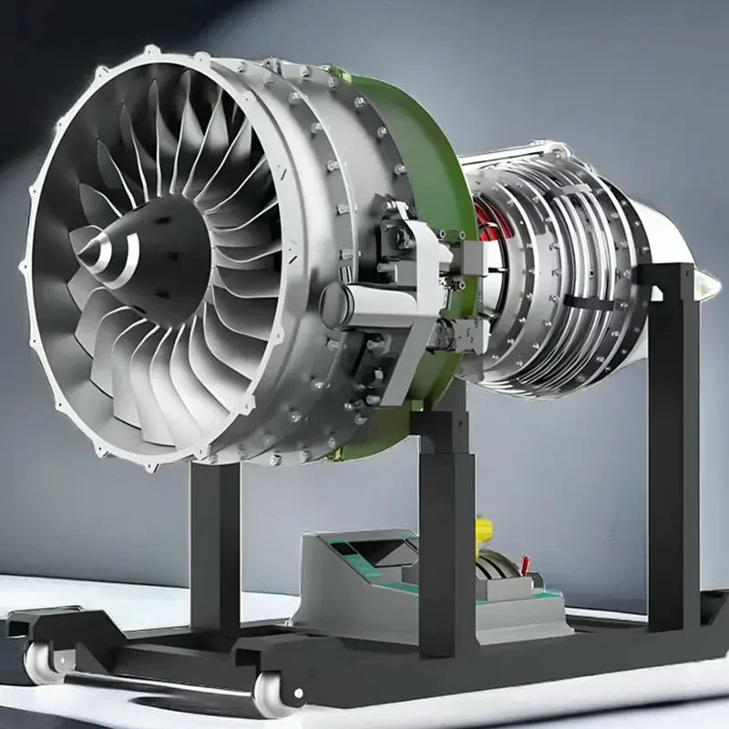 TECHING-Turbofan-Twin-Shaft-Engine-Metal-Aircraft-Jet-Engine-Kit ...