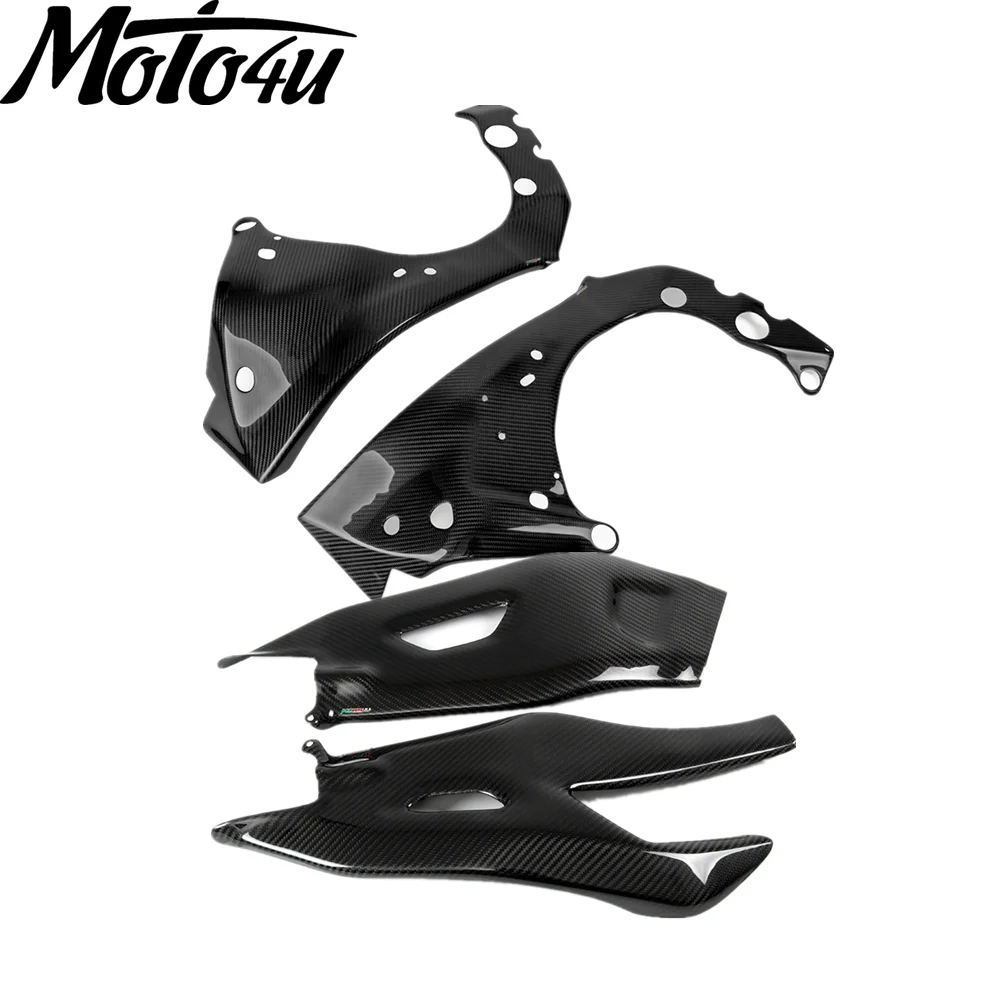 Carbon-Fiber-Frame-Covers-Swing-Arm-Cover-Protectors-Guards-For-YAMAHA ...