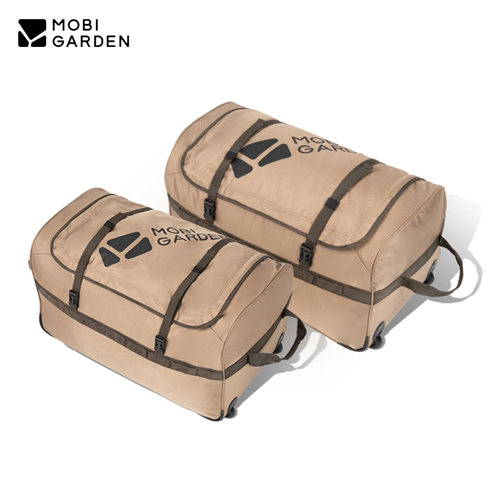 MOBI GARDEN 모비가든 캠핑 트롤리백 장비 텐트 수납가방 여행 짐보관 휴대용 접이식 대용량 80L 110L ...