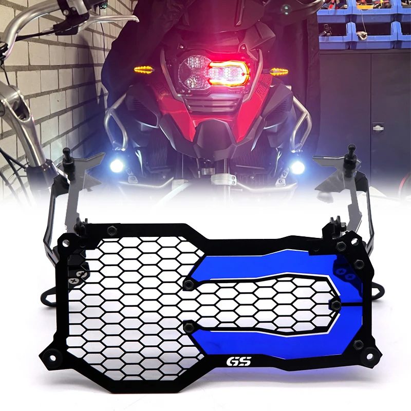 NEW-Motorcycle-Headlight-Protector-Grille-Guard-Cover-Protection-Grill ...
