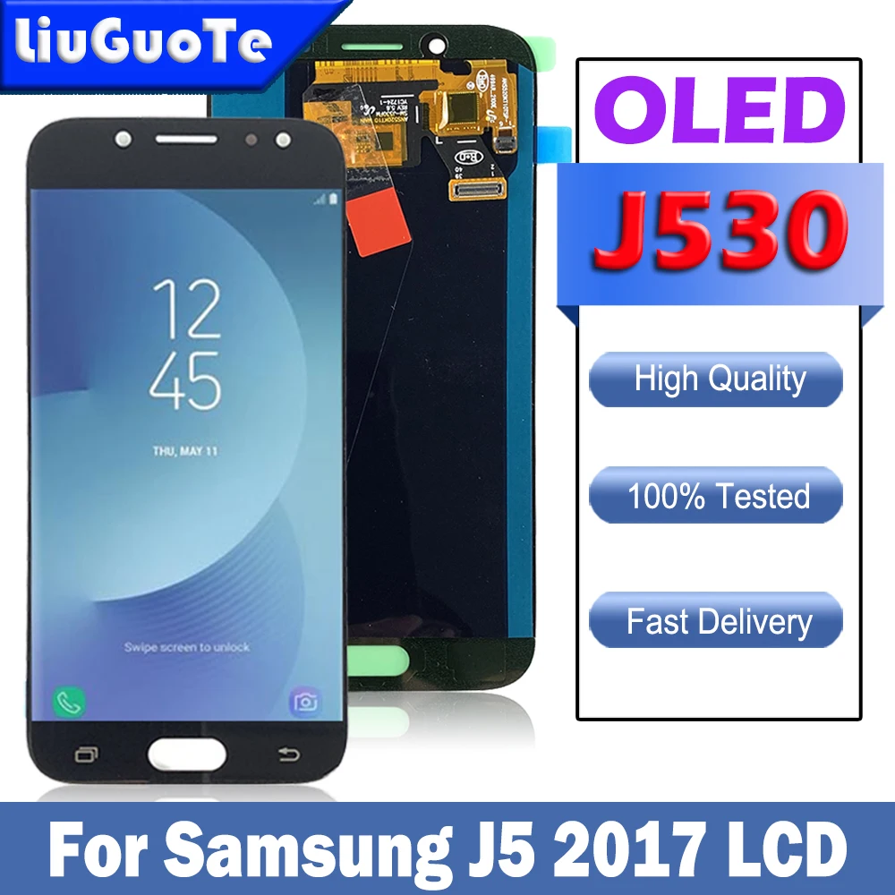OLED-4-97-inch-J5-Pro-Display-For-Samsung-J5-2017-J530F-J530-LCD ...