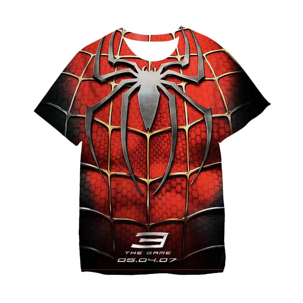 Summer-Boys-Superhero-Spider-man-T-Shirts-Kids-Clothing-Children-Marvel ...