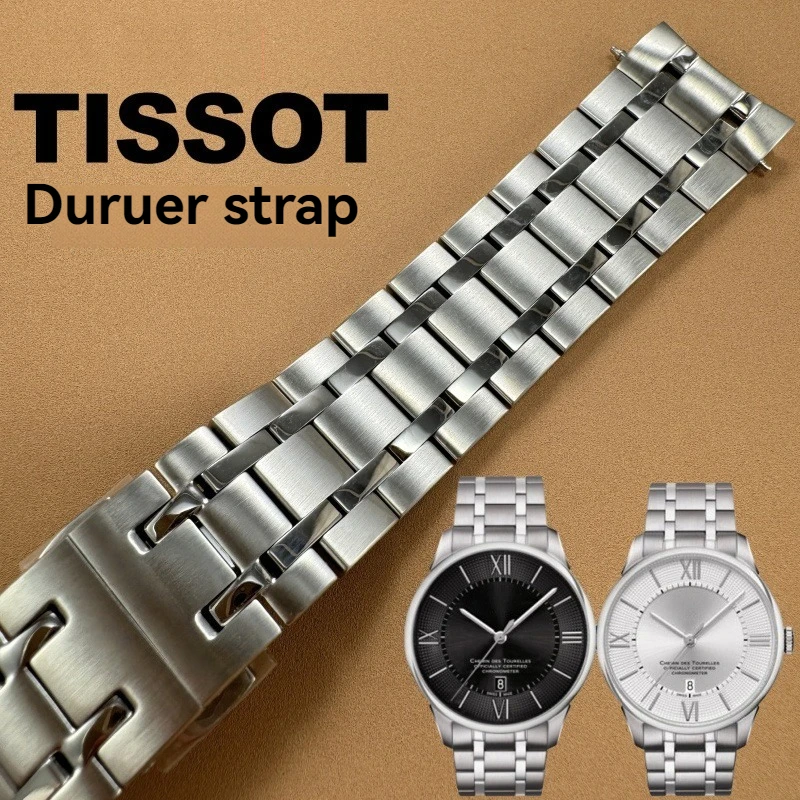 Pour Tissot Durur série T099 montre bracelet en métal hommes 1853 ...