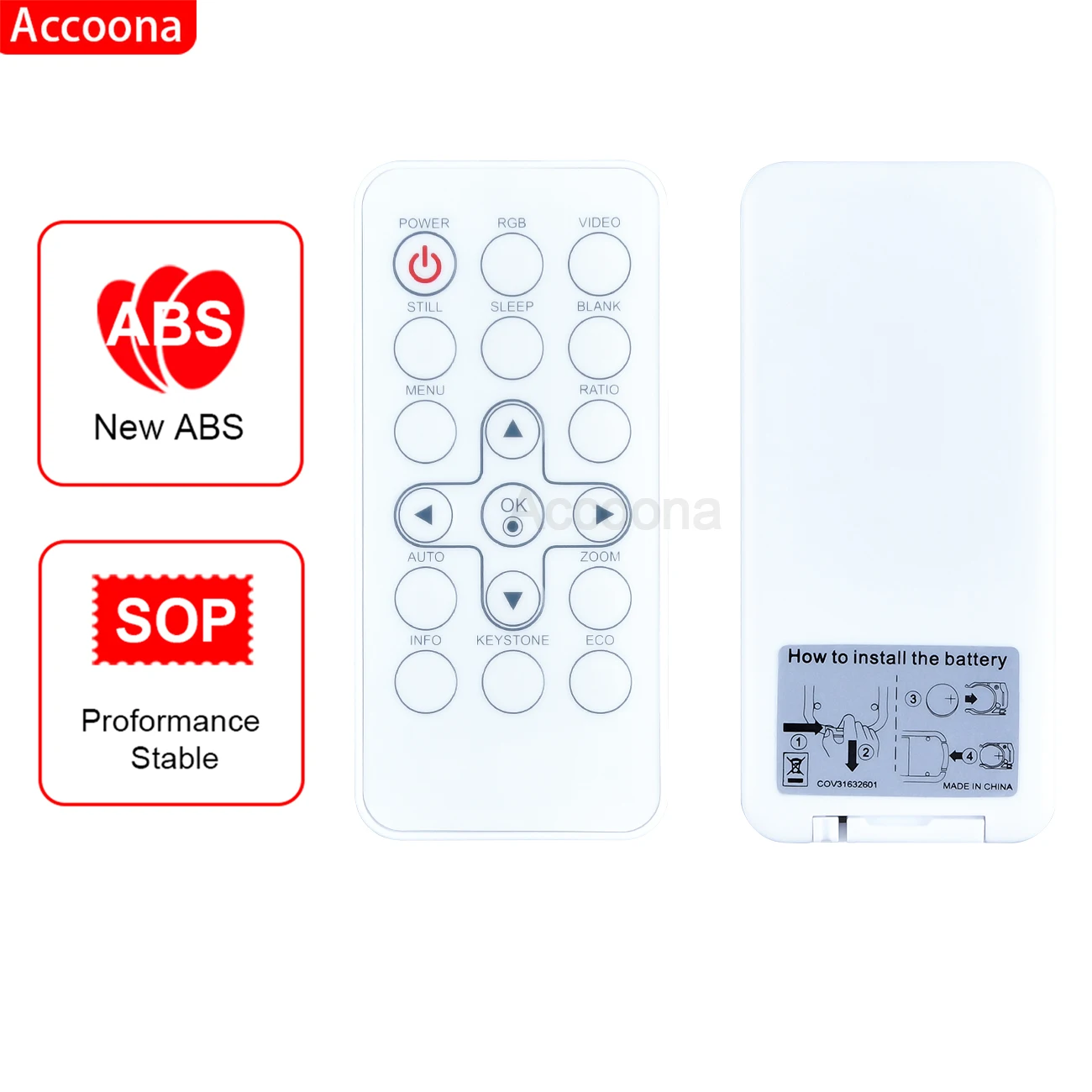 Controle-remoto-para-dados-DLP-projetor-laser-LED-Ultra-Mobile-BX327 ...