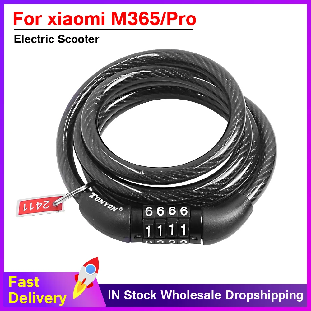 Scooter-Anti-theft-Portable-Code-Lock-for-Xiaomi-Mijia-M365-Ninebot-MAX ...