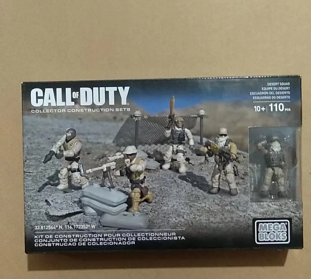 Conjuntos de figuras originales de Call of Duty de Mega Construx Bloks ...