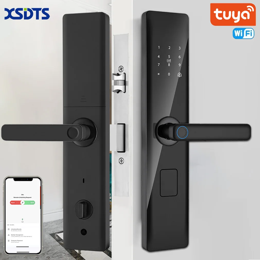 Tuya-Smart-Lock-Wirelss-With-Fingerprint-Password-IC-Card-Unlock ...