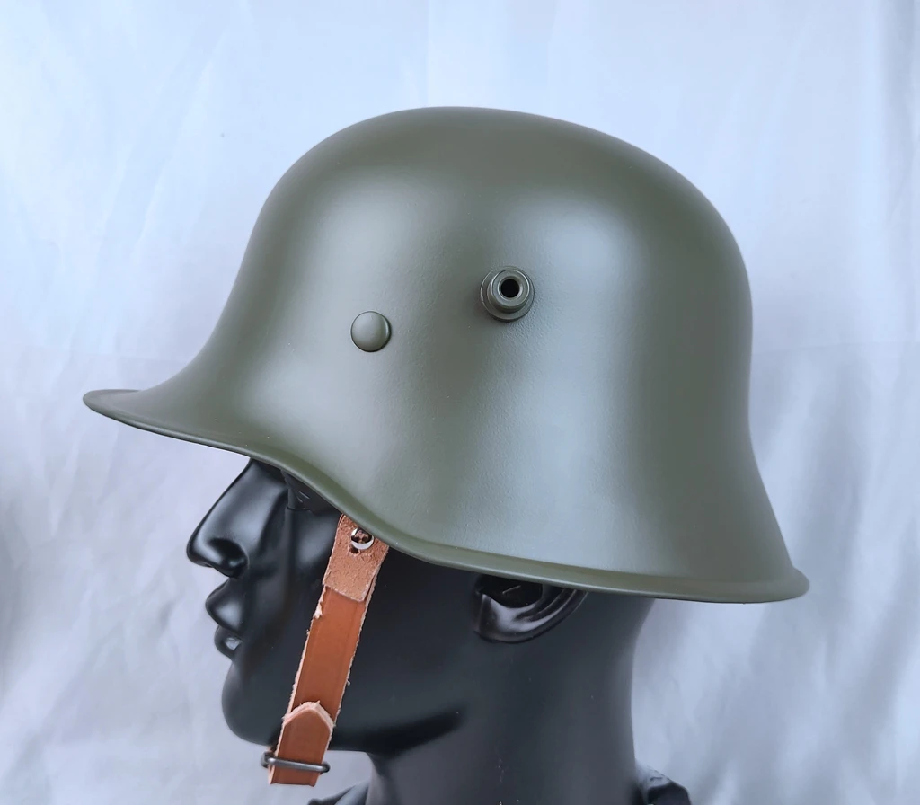 TOMBJ-WWI-WW1-GERMAN-M16-M1916-STAHLHELM-STEEL-COMBAT-HELMET-M-1916 ...
