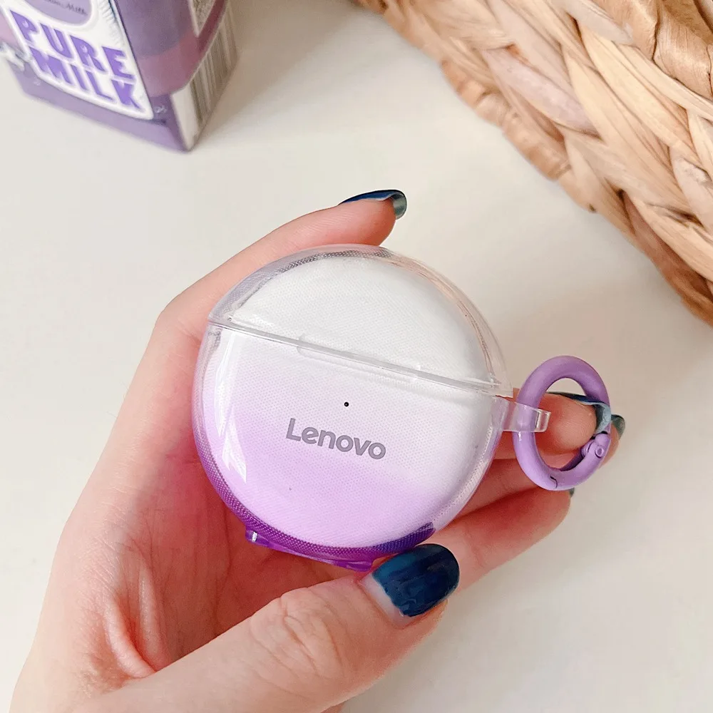 Transparent-Soft-Earphone-Case-For-Lenovo-HT38-Cover-Headphone ...