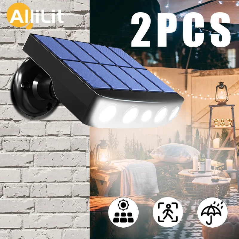 Applique Murale Led Avec Détecteur De Mouvement, Imperméable Conforme À La Norme Ip65, Éclairage ...