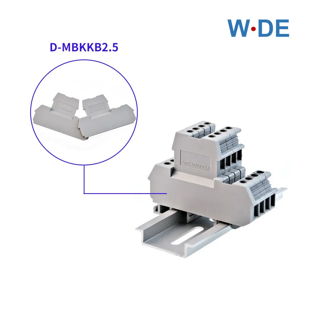 Terminal Block Accessories | Rail Terminal Blocks | Caps Rail | End ...