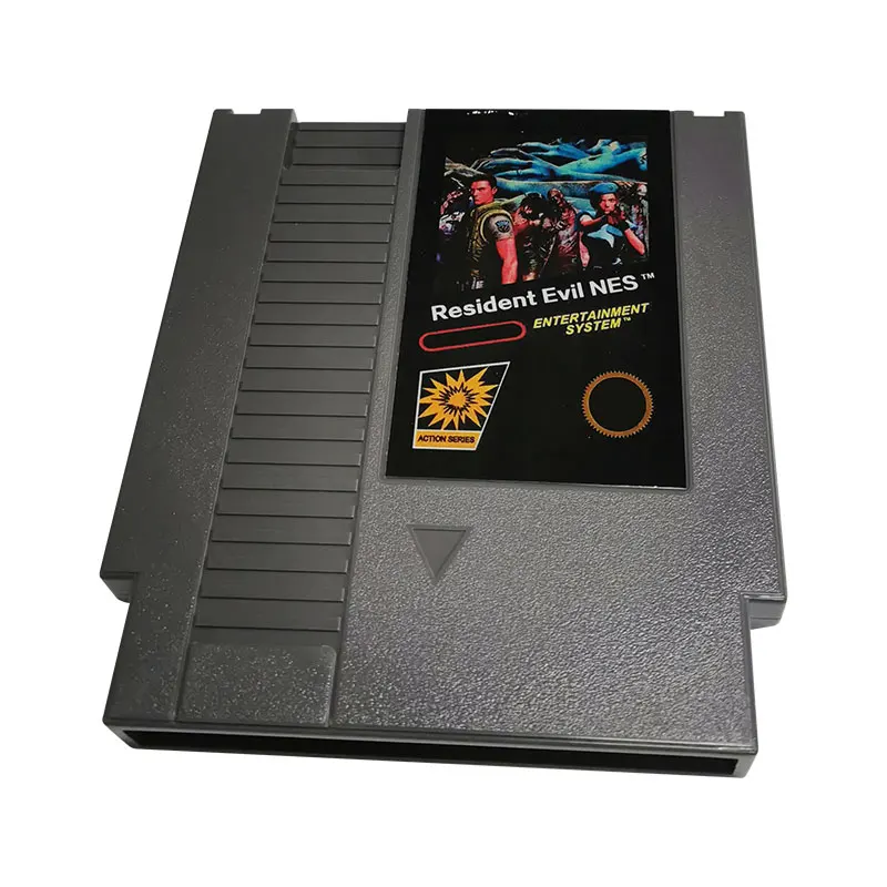 Resident-Evil-NES-Game-Cartridge-For-Console-Single-card-72-Pin-NTSC ...