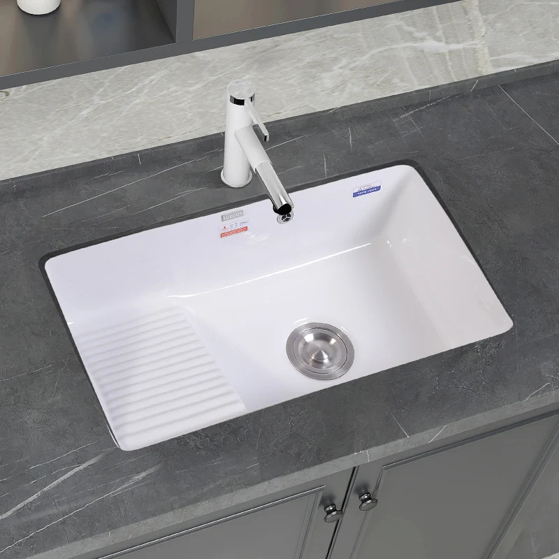 The-balcony-ceramic-basin-deepens-the-laundry-pool-with-washboard ...