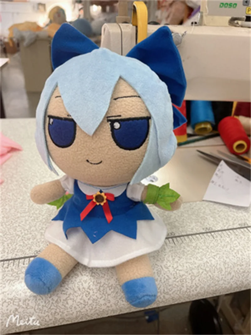 Original-fumo-Touhou-Project-Kawaii-Cirno-Plush-Toys-Stuffed-doll ...