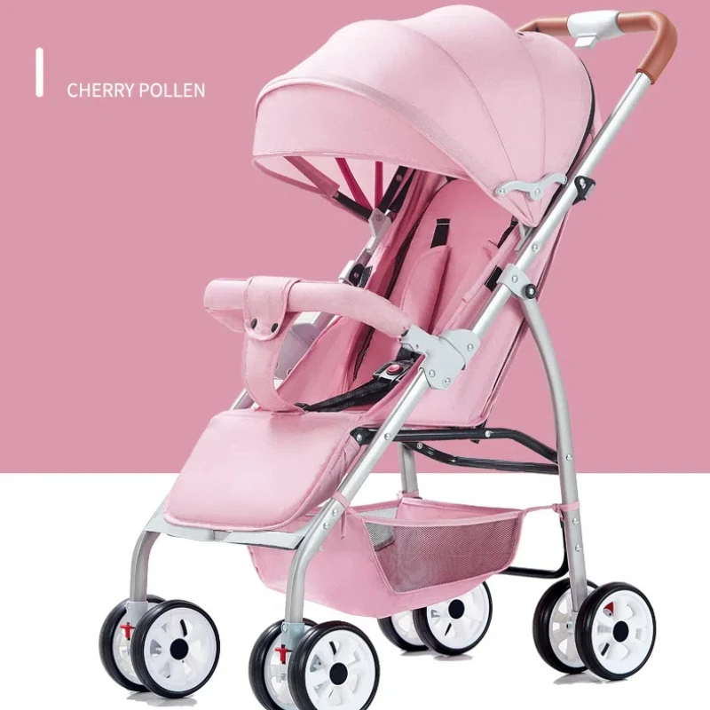 Baby Stroller Portable Baby Carriage Fold Pramfor Newborn Baby Trolley ...