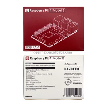 Original RASPBERRY PI 4 Model b 8GB SDRAM Raspberry PI 4 MODEL B 8G Pi 3 b+
