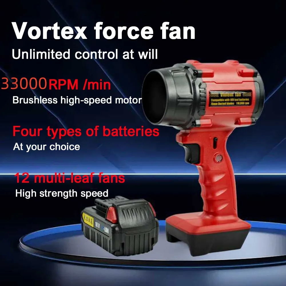 Cordless-Turbo-Fan-Portable-Handheld-High-Power-Tool-without-Battery ...