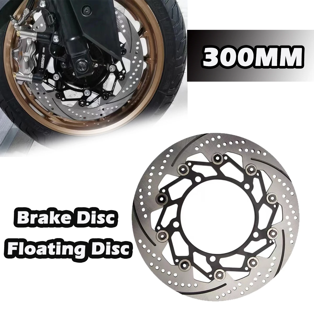 Motorcycle-modified-brake-disc-Front-Brake-Disc-Floating-Disc-freno ...
