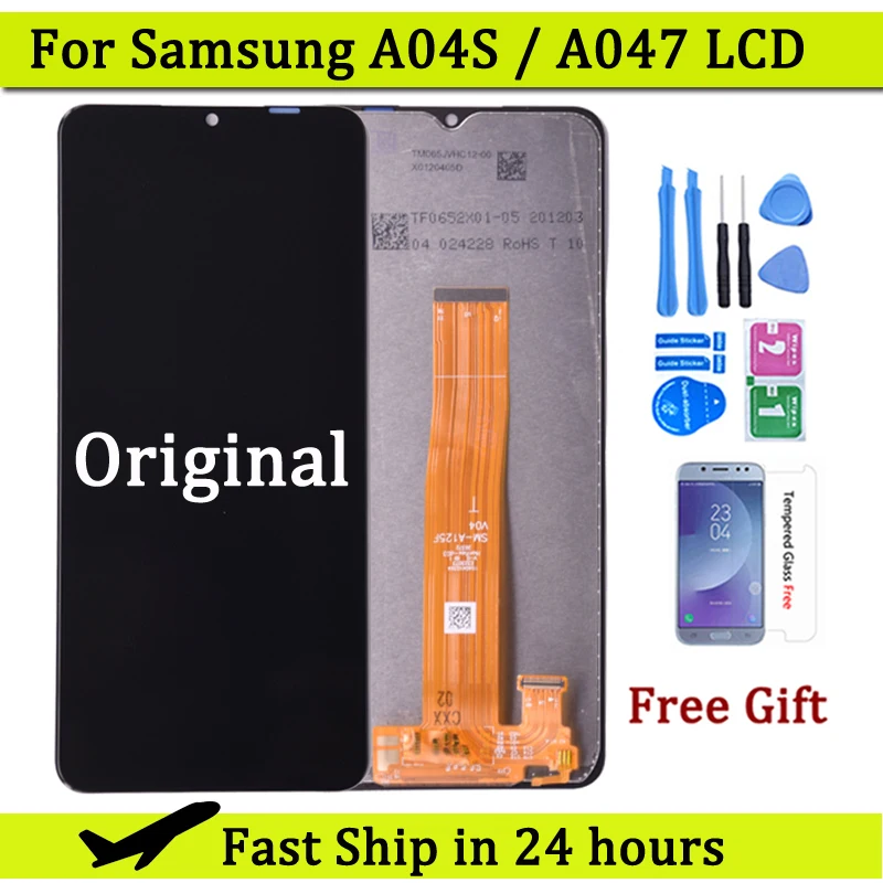 6.5" Original For Samsung Galaxy A04S LCD A047 LCD Display Touch Screen ...