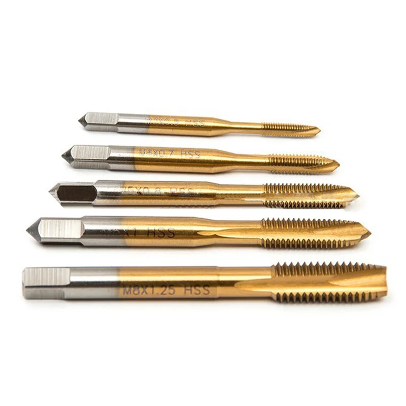 Titanium-Coated-Metric-Hss-Spiral-Fluted-Machine-Screw-Tap-M3-M4-M5-M6 ...