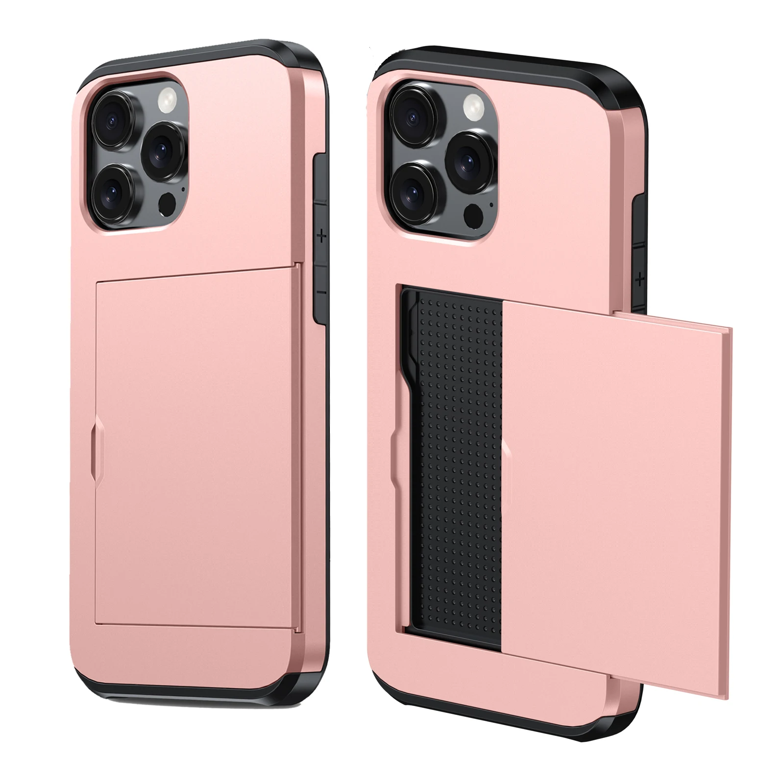 Shockproof-Hidden-Slide-Card-Holder-Slot-Wallet-Case-For-iPhone-16-Pro ...