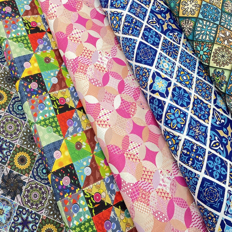 Patchwork Print Fabric