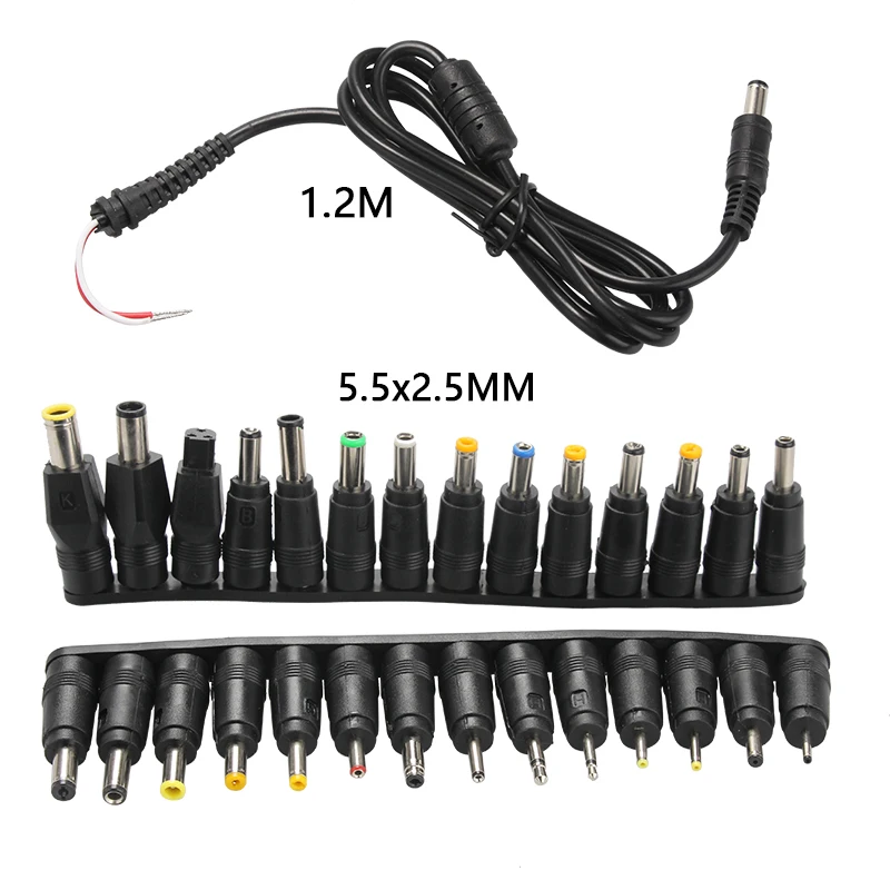 30Pcs-Universal-Laptop-Power-Jack-Set-Supply-Adapter-Connector-Plug-AC ...
