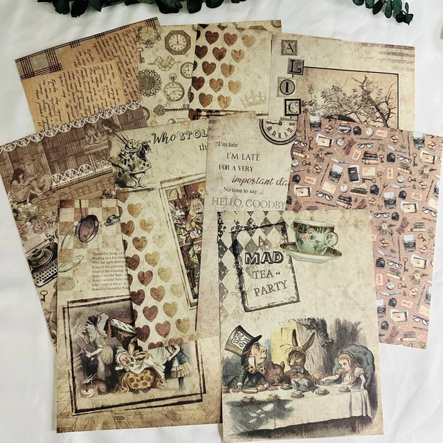 Vintage Scrapbook Paper Patterns