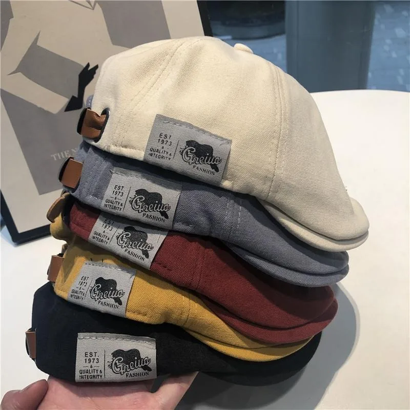 Cotton Peaky Blinders Caps For Men Hats Berets British Western Style ...