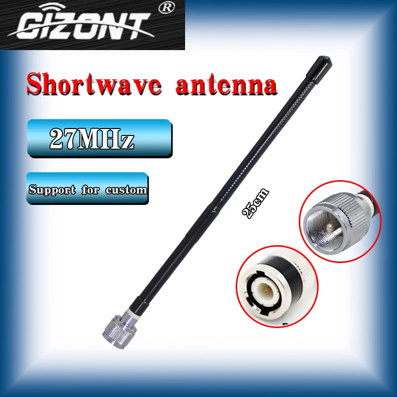 27MHz-Antenna-BNC-Male-Connector-Radio-Soft-Antenna-Two-way-for-IC-V8 ...