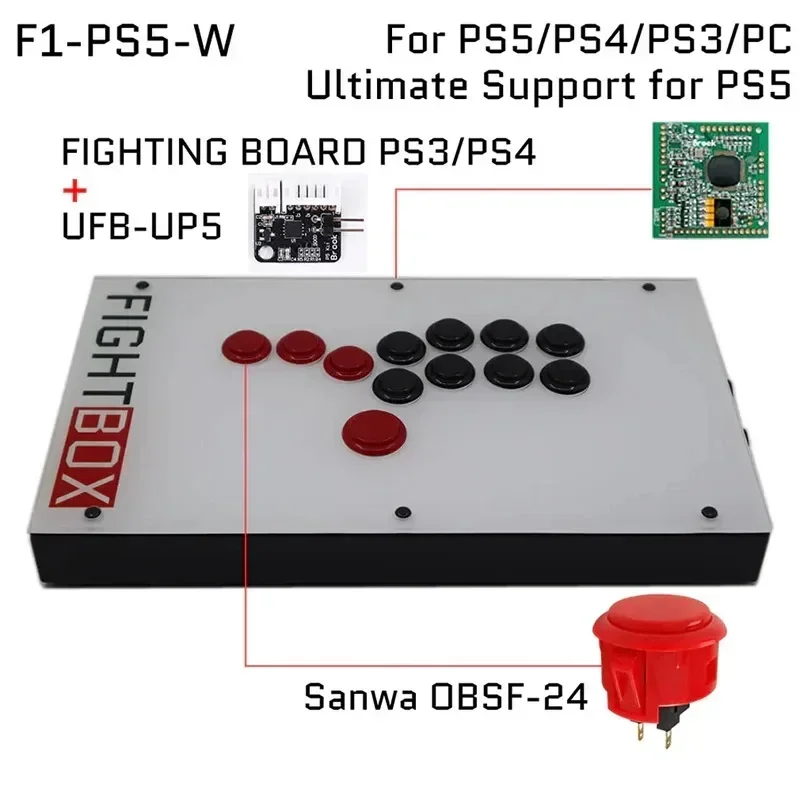 FightBox-FIGHTING-BOARD-UP5-All-Buttons-Hitbox-Style-Arcade-Joystick ...