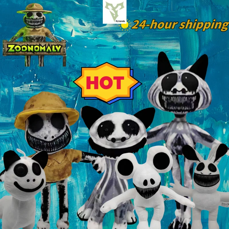New-Zoonomaly-Plush-Toys-Horror-Catnap-Cat-Fox-Anime-Game-Plushies ...
