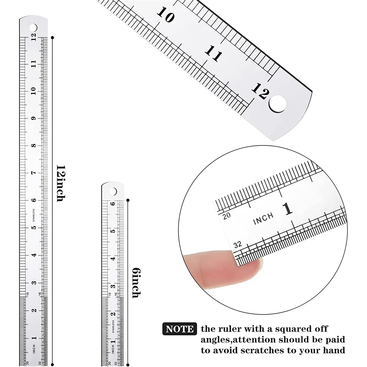 Steel Rule Diagram