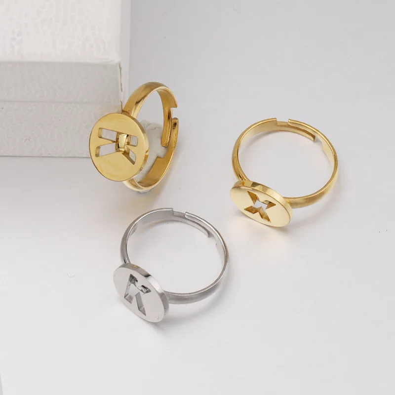 A-Z-26-Letters-Initial-Name-Rings-for-Women-Man-Stainless-Steel ...