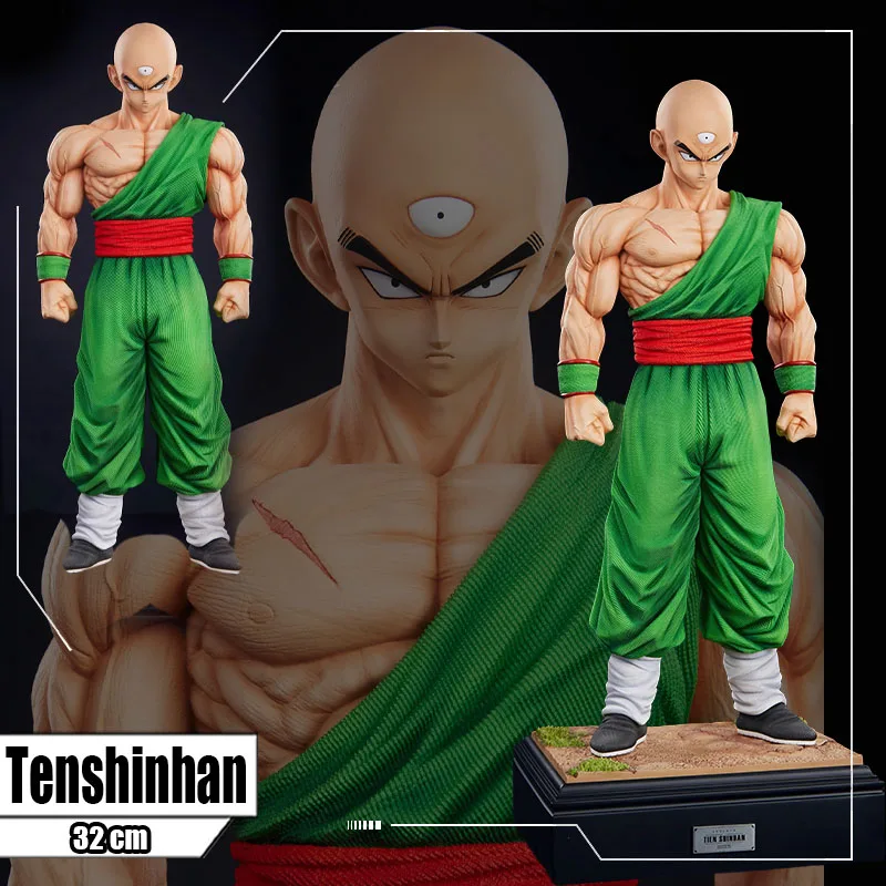 32cm-Anime-Dragon-Ball-Tenshinhan-Figure-Chouzoushu-Tien-Shinhan-Figure ...