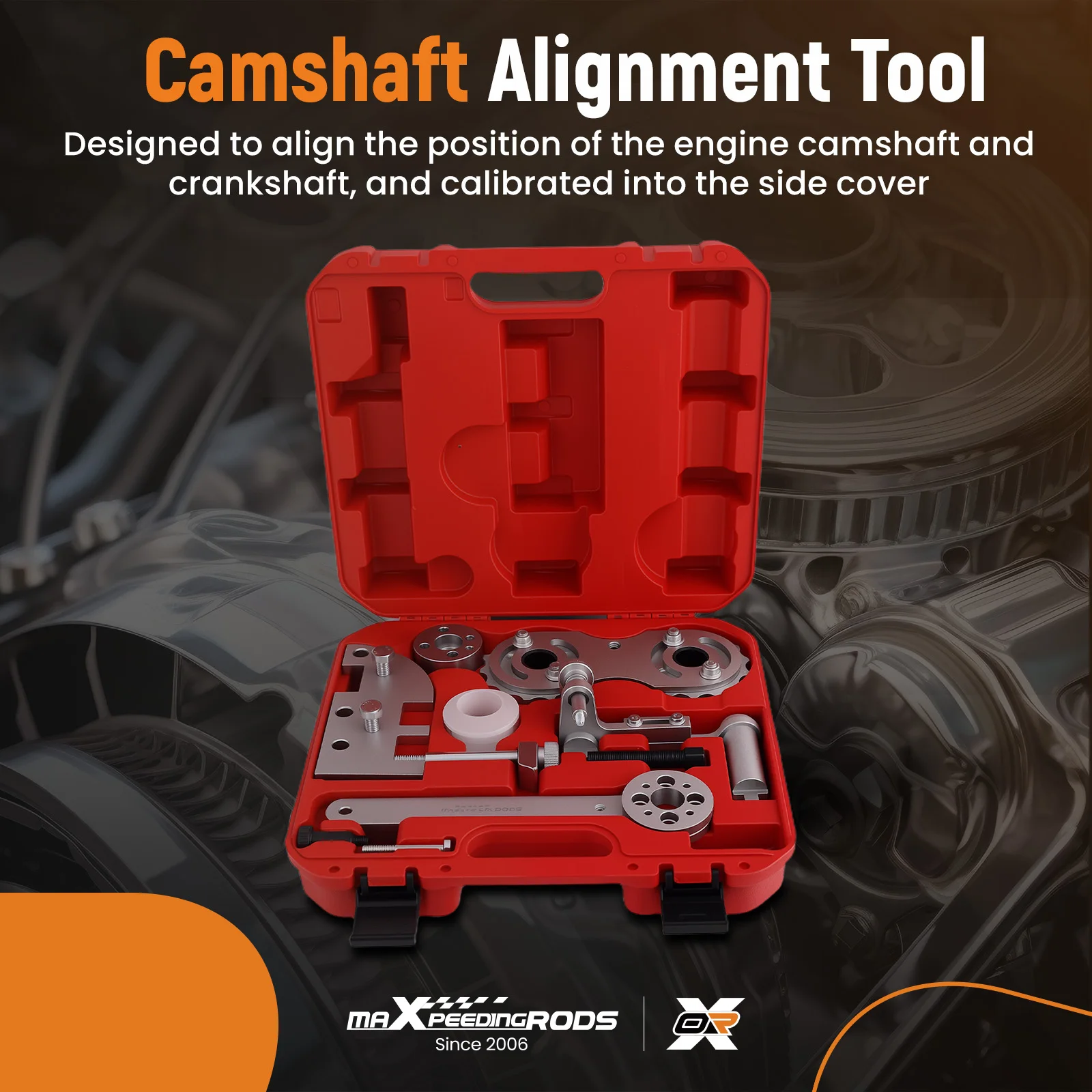 Camshaft Alignment Tool Kit for Volvo B4154 B4204 2.0T S60 S80 V60 V70 ...