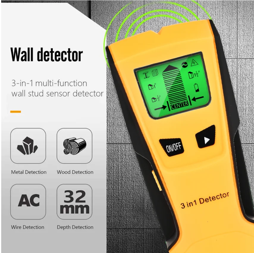 3-In-1-Handheld-Wall-Metal-Detector-Wire-Finder-Metal-Wood-Studs-Live ...