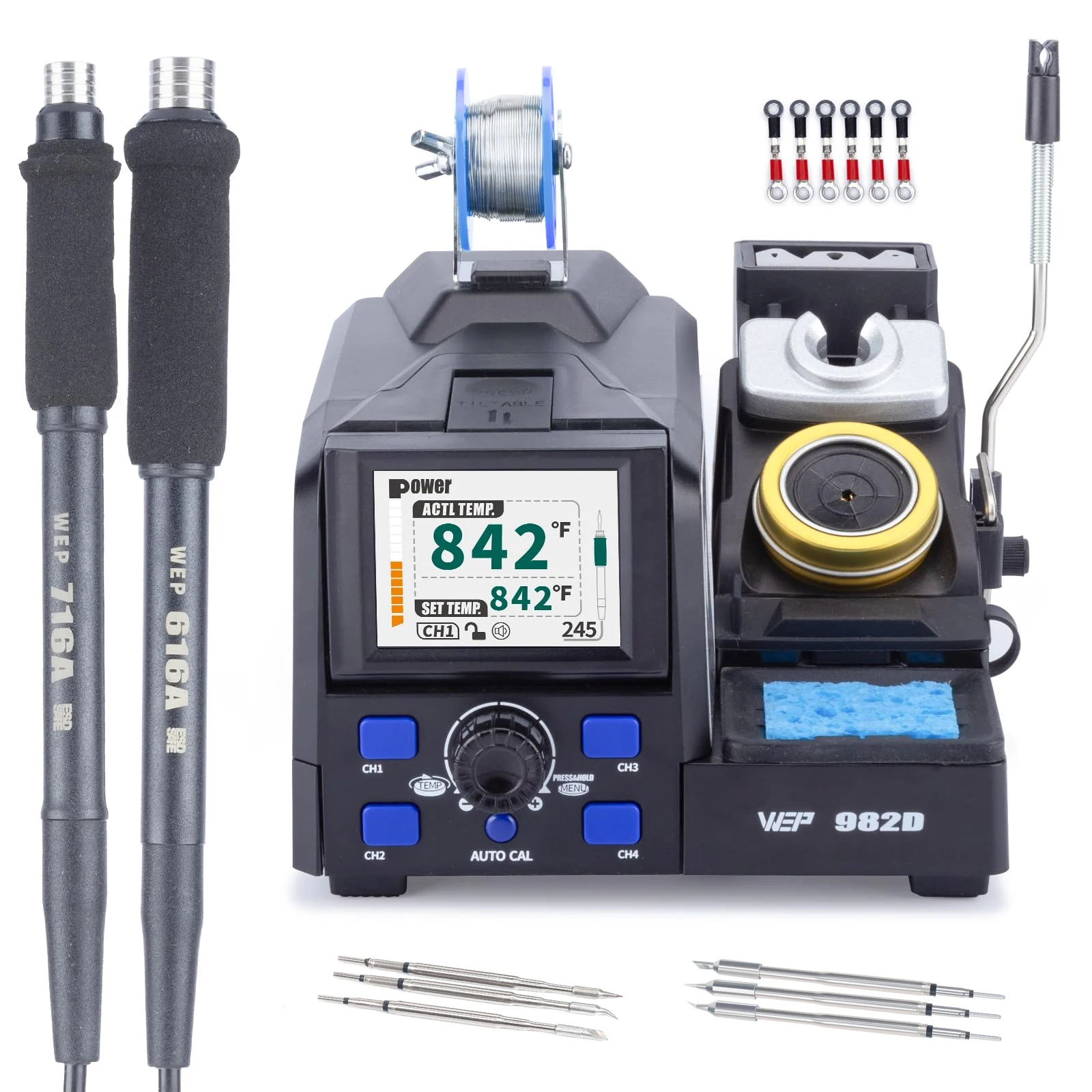 WEP-982D-Precision-Soldering-Station-With-Transformer-2S-Rapid-Heating ...