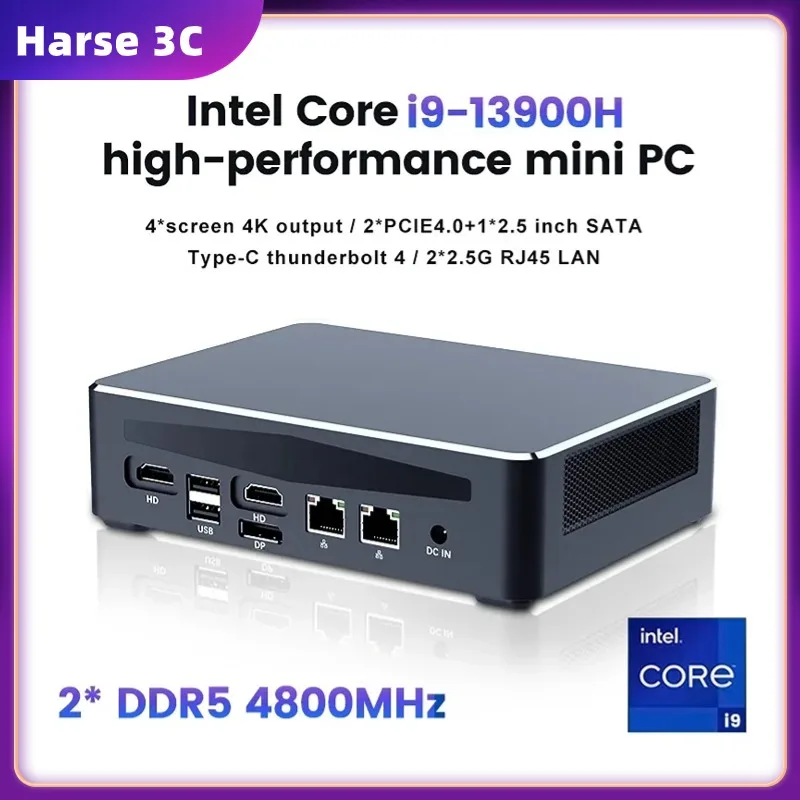 Harse-13th-Gen-Gaming-Mini-PC-i9-13900H-i7-13700H-Intel-Thunderbolt-4 ...
