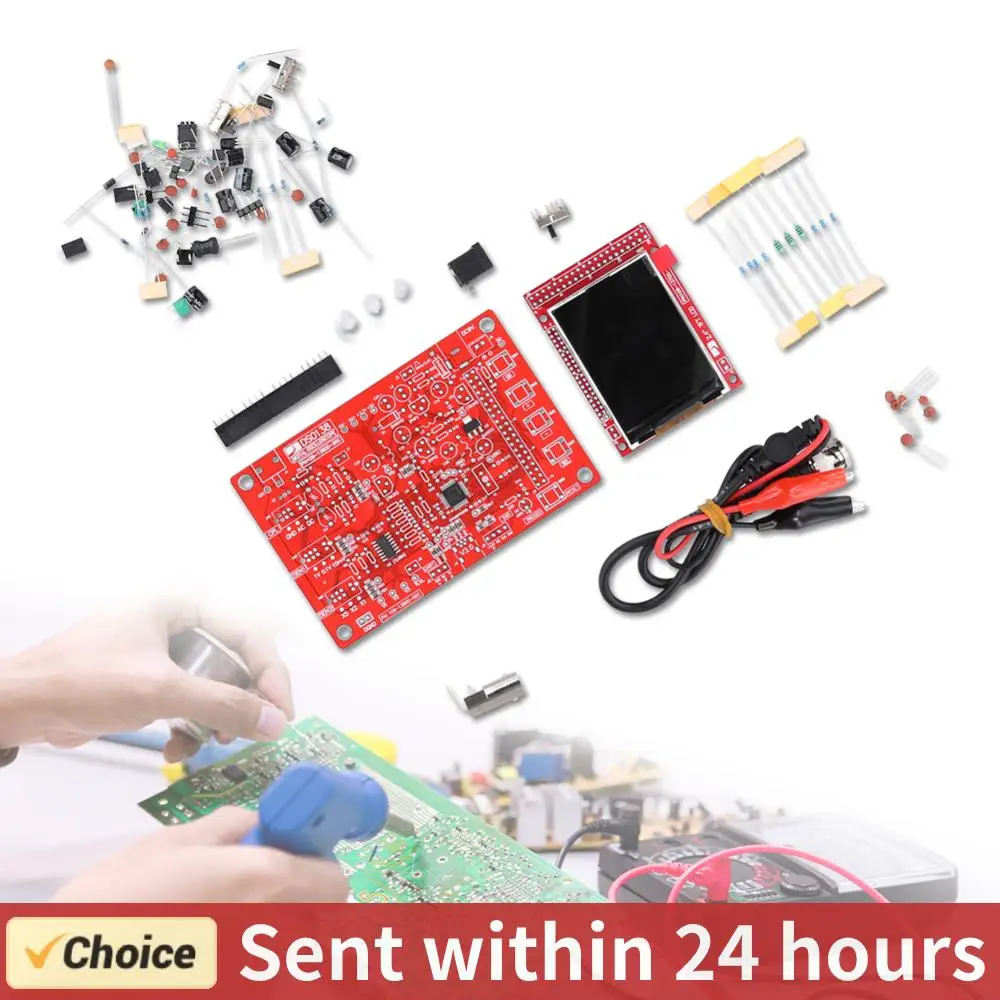 DSO138 Digital Oscilloscope DIY Kit 1Msps Digital Oscilloscope Kit ...
