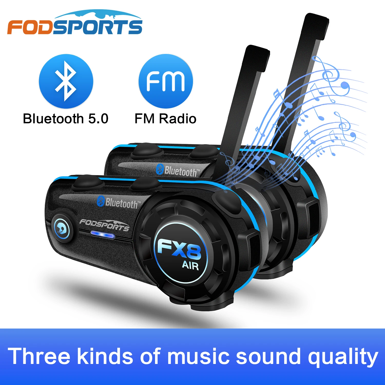Fodsports-FX8-Air-Motorcycle-Helmet-Intercom-Headset-Bluetooth-5-0 ...