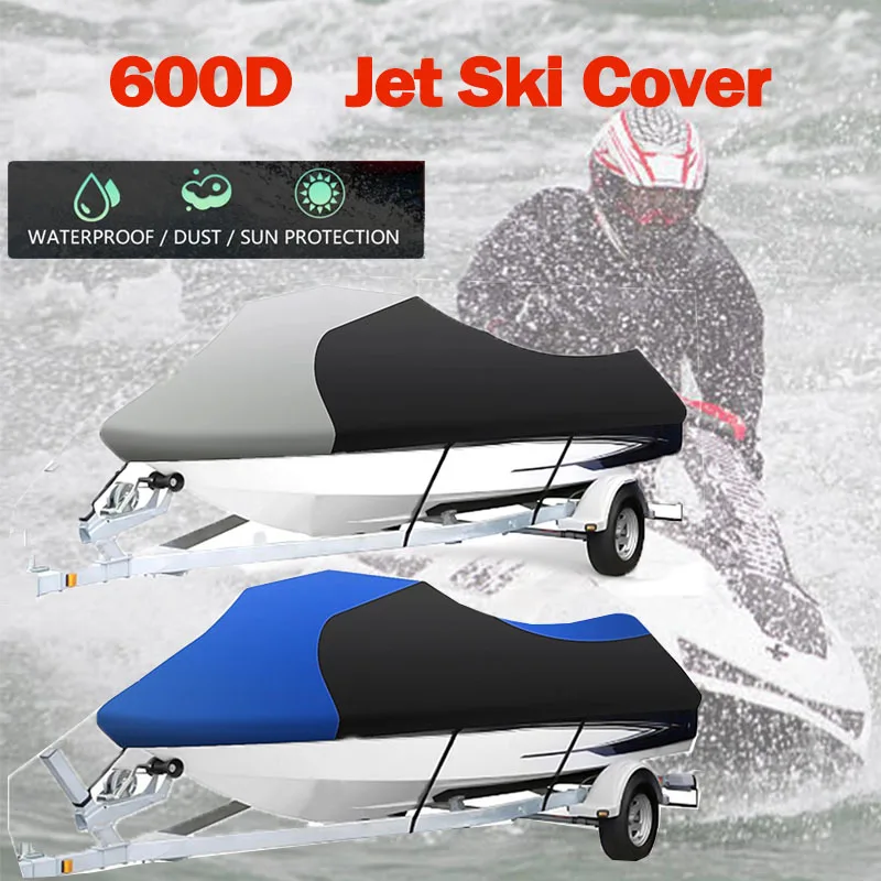 600D-Jet-Ski-Trailerable-Sunscreen-Boat-Cover-Protector-Waterproof-For ...