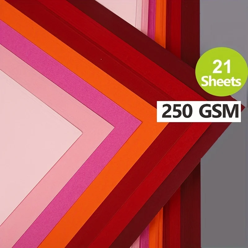 Cartolina Colorida A4 250gsm para Artesanato: Vermelha, Azul e Verde ...