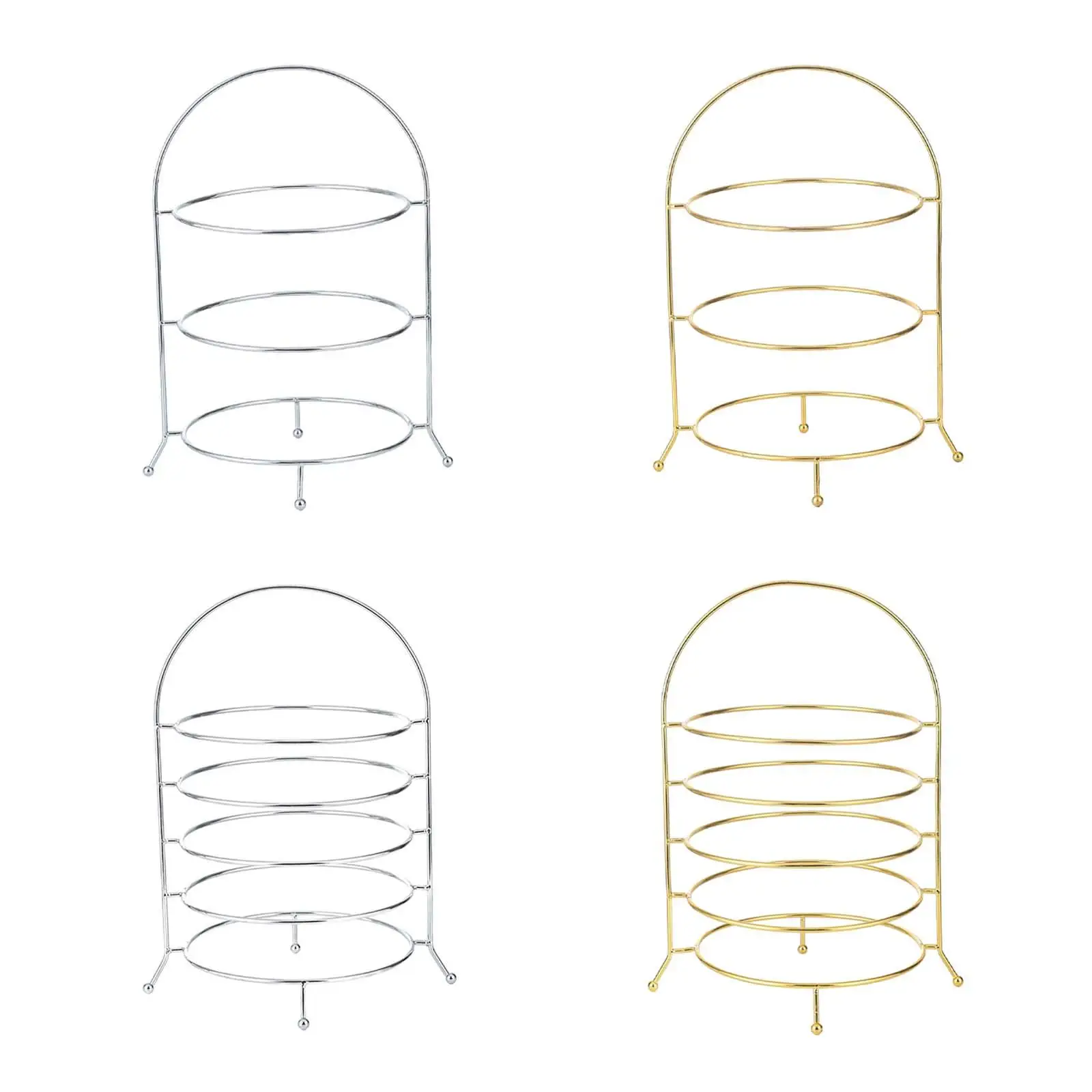 Cake-Stand-Rack-Snack-Display-Metal-Tiered-Candy-Display-Fruit-Candy ...