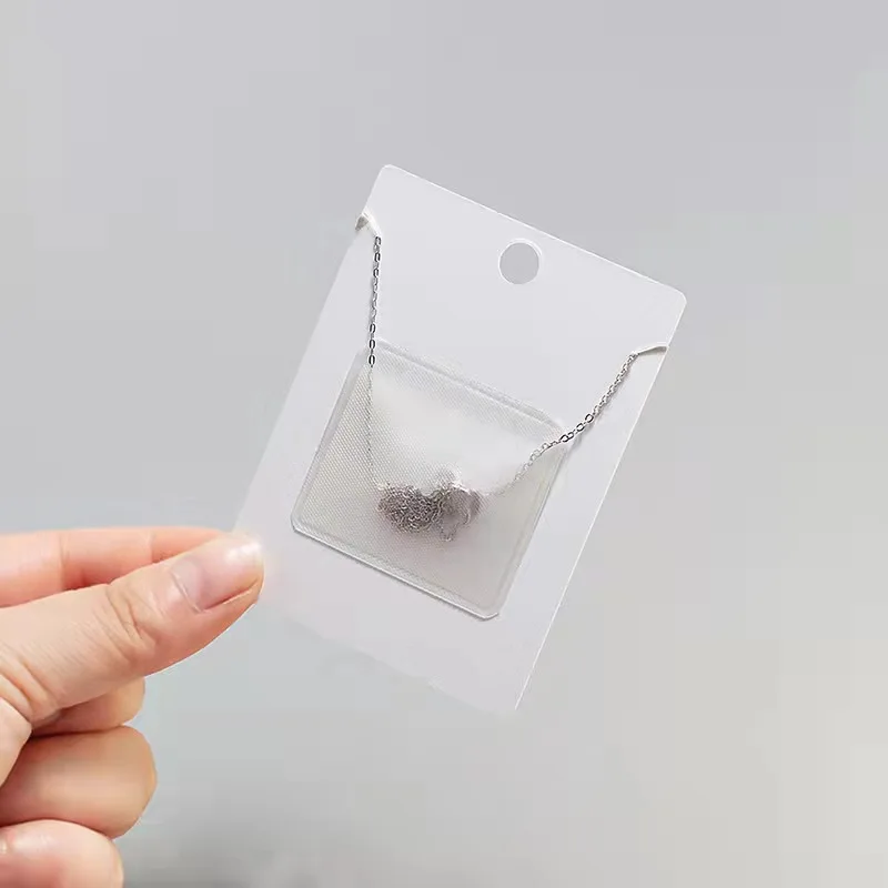 100pcs-Chain-Necklace-Packaging-Back-Sticker-Bag-self-adhesive-plastic ...